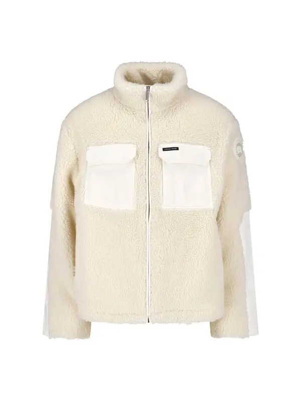 Canada Goose Fleece Zip Jacket With Chest Pockets