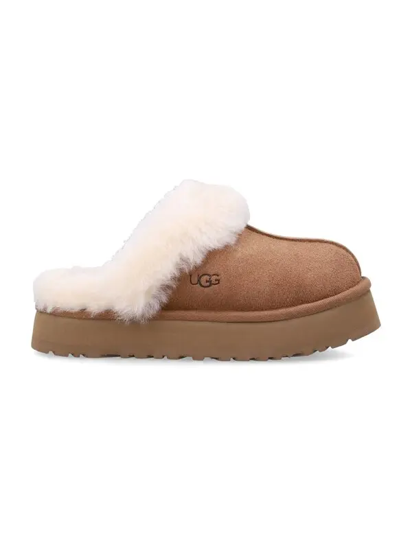 UGG Disquette Mini Platform Clog For - Chesnut