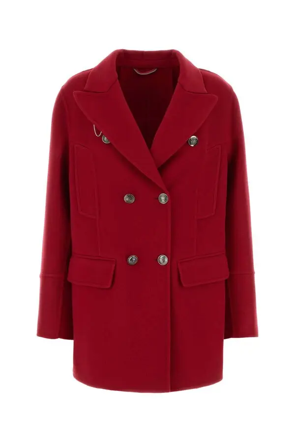 Ermanno Scervino Wool Jacket - Red