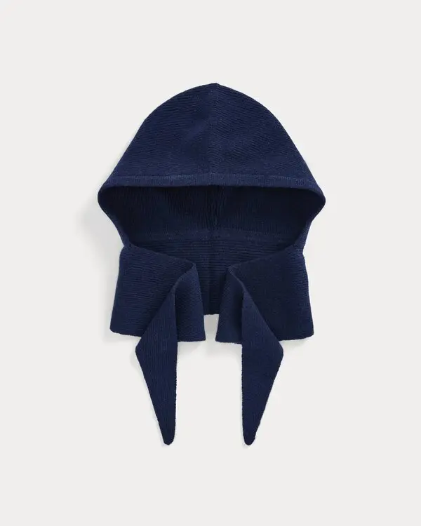 Everlane Wool Cashmere Tie-front Scarf - Celestial Blue