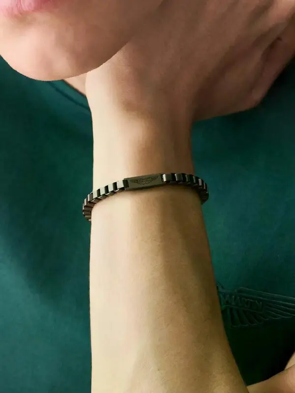 ASTON MARTIN Logo-engraved Chain-link Bracelet