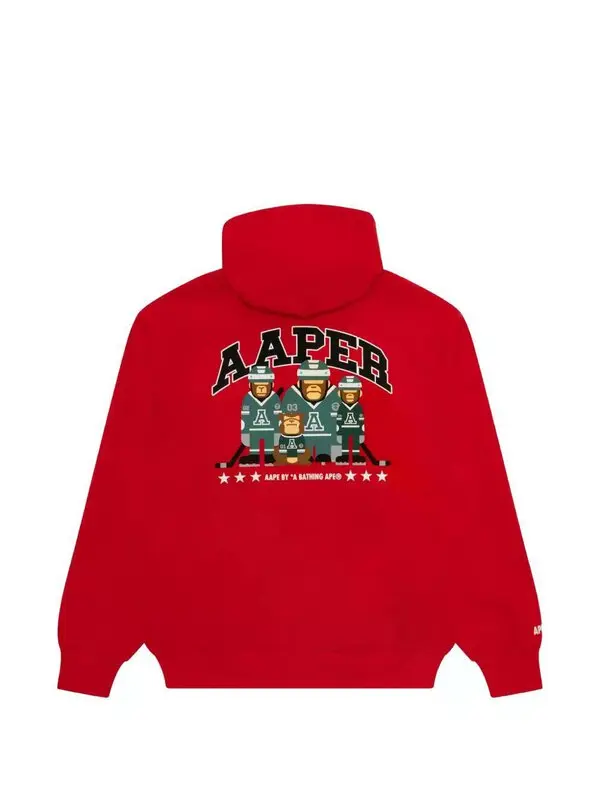 AAPE BY *A BATHING APE Aaper Embroidered Hooded Jacket
