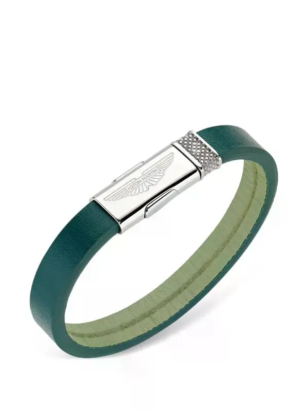 ASTON MARTIN Logo-engraved Reversible Bracelet