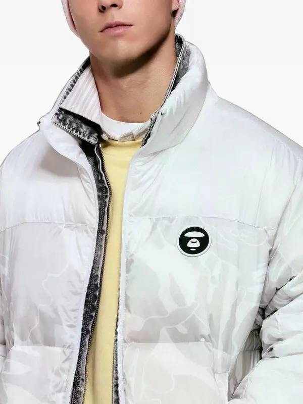 AAPE BY *A BATHING APE Aapenow Moonface Camo-print Jacket
