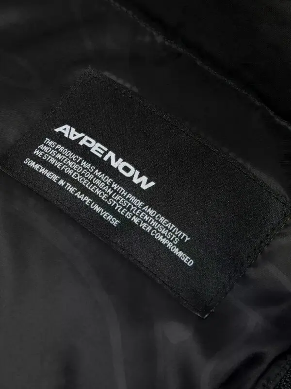 AAPE BY *A BATHING APE Aapenow Moonface Camo-print Jacket