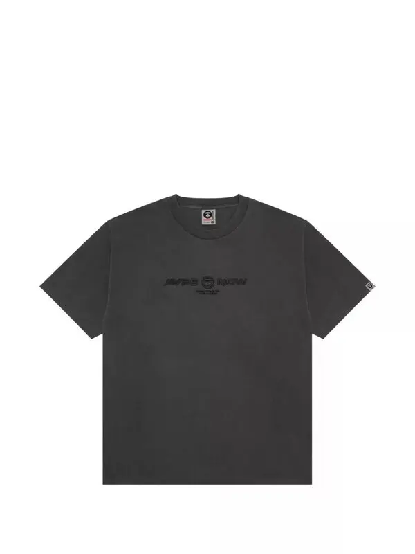 AAPE BY *A BATHING APE Moonface Logo-embroidered T-shirt