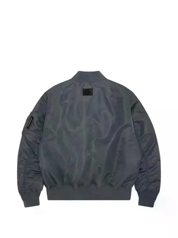 AAPE BY *A BATHING APE X Alpha Embroidery Bomber Jacket