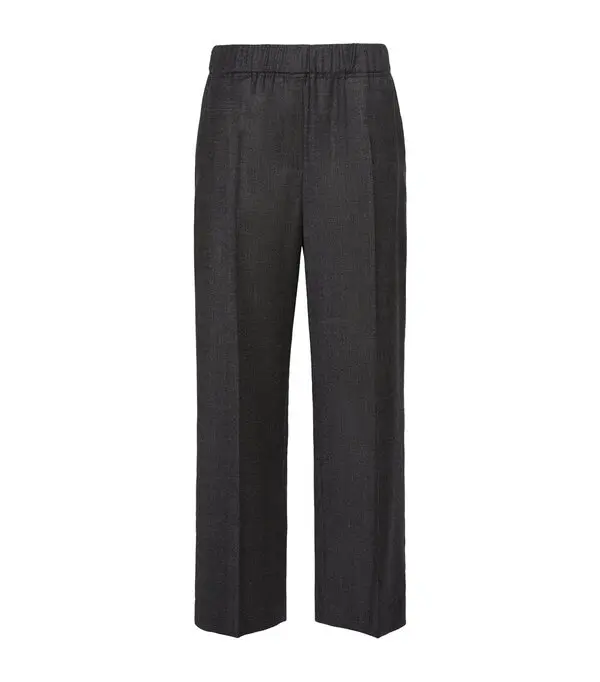Max Mara Virgin Wool Elasticated Trousers