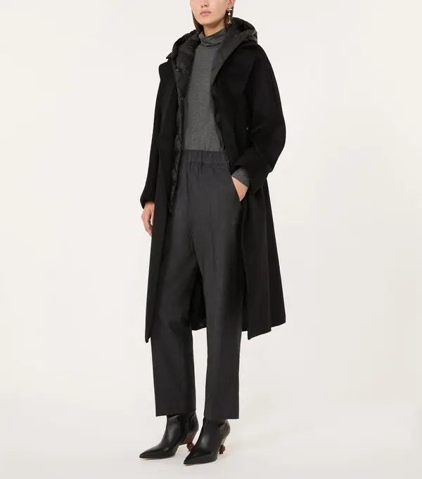 Max Mara Virgin Wool Elasticated Trousers