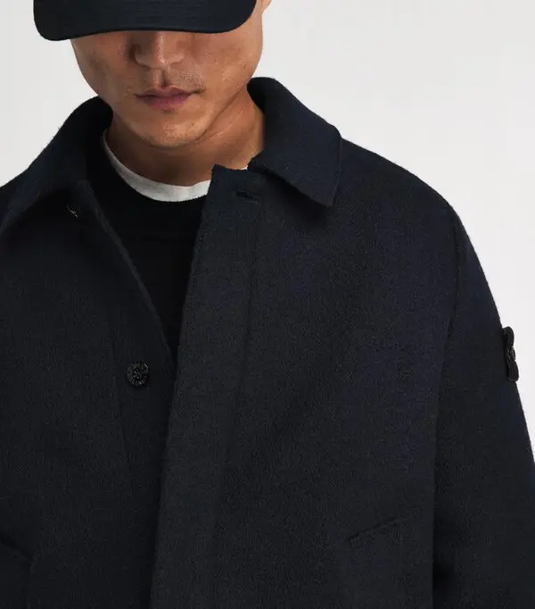 Stone Island Virgin Wool Cardigan