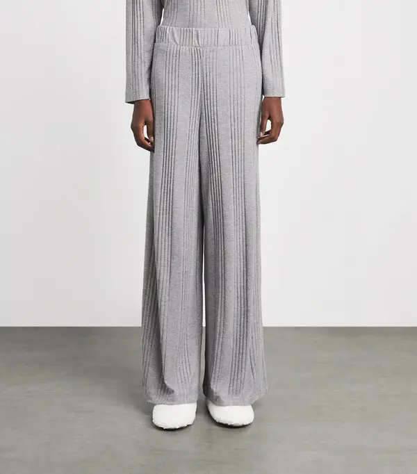 Eberjey Variegated Ribbed Pyjama Bottoms