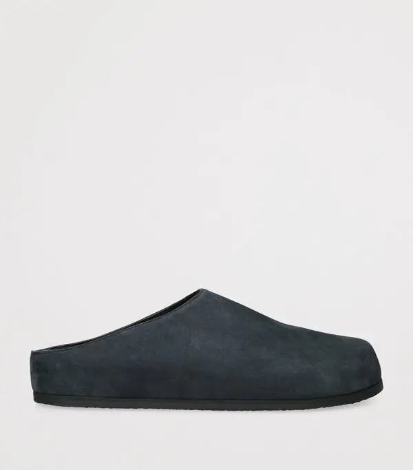 Studio Nicholson Nubuck Suede Slip-on Clogs