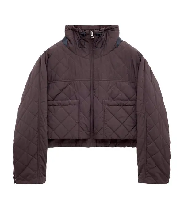 Loewe Technical Quilted Jacket - Brown
