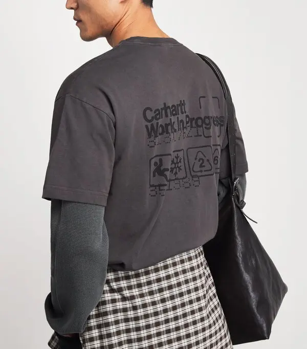 Carhartt Work In Progress Cotton Printed Boxed T-shirt