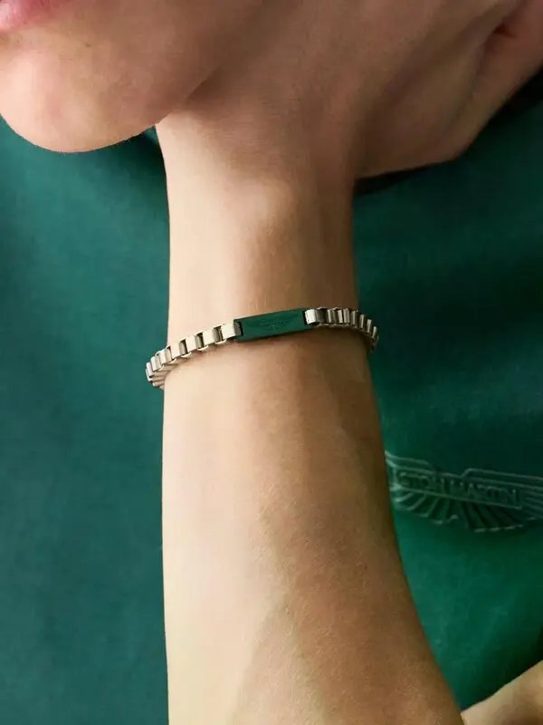 ASTON MARTIN Logo-engraved Chain Bracelet