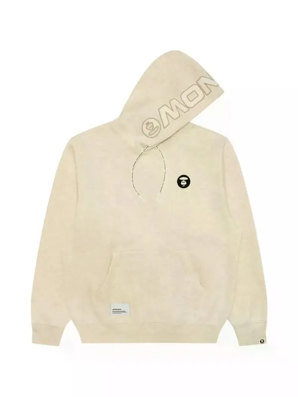 AAPE BY *A BATHING APE Aapenow Moonface Logo-patch Hoodie