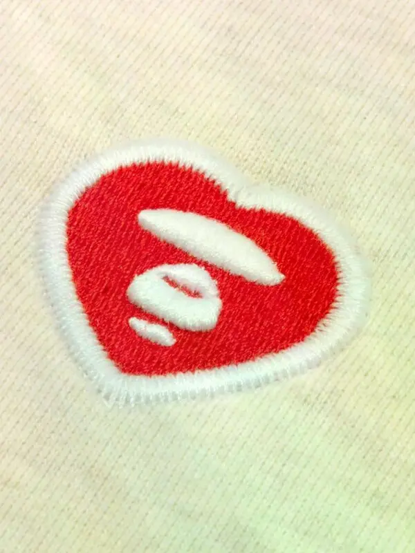 AAPE BY *A BATHING APE Moonface Embroidered Cardigan