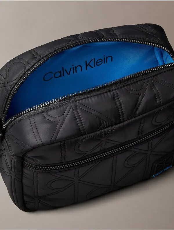 Calvin Klein Emblem Logo Puffer Camera Bag