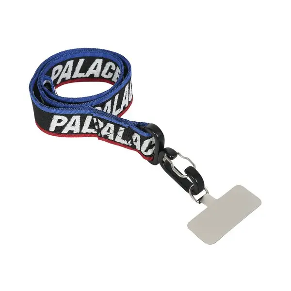 PALACE Basically A Phone Lanyard /multicolor - Black