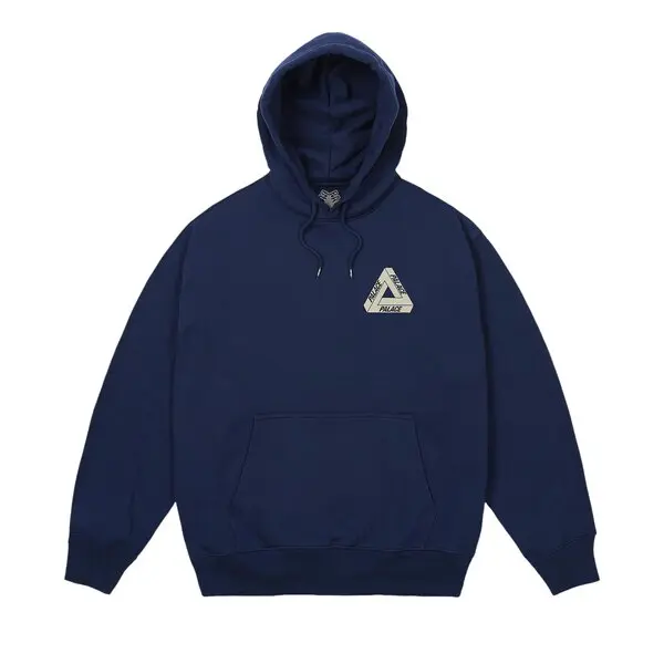 PALACE Camo Tri-ferg Hood 'navy