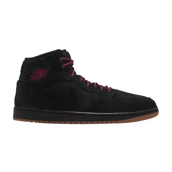 JORDAN 1 Mid Se Gum Medium Brown - Black