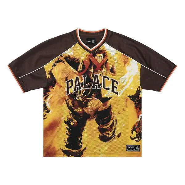 PALACE Judge Dredd Flames Mesh Jersey