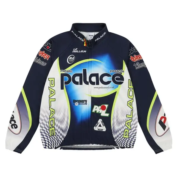 PALACE On Ya Bike Cycling Jacket 'navy