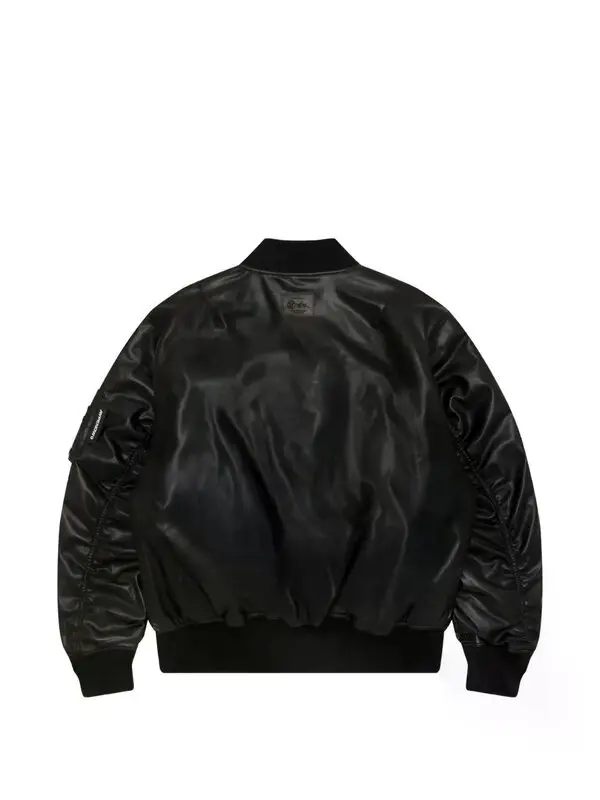 AAPE BY *A BATHING APE X Alpha Embroidered Reversible Jacket