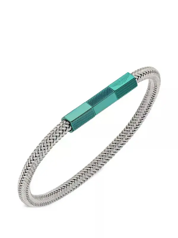 ASTON MARTIN Magnetic-clasp Woven Bracelet