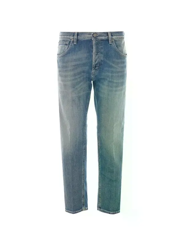 DONDUP Faded Whiskered Jeans