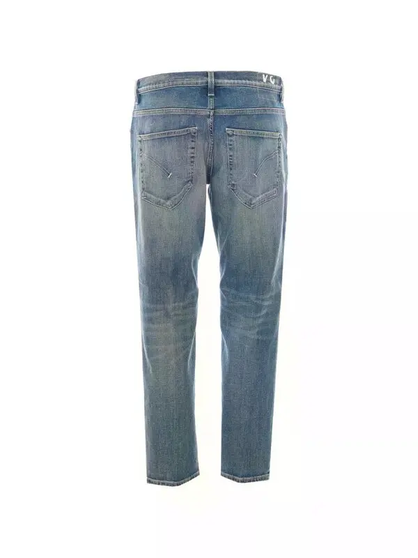DONDUP Faded Whiskered Jeans