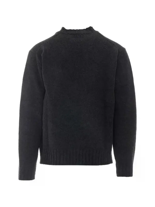 DUNST Ribbed-trim Sweater