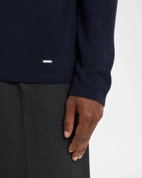 Simkhai Apos;s Barrett Tipped Crewneck Sweater - Midnight Multi