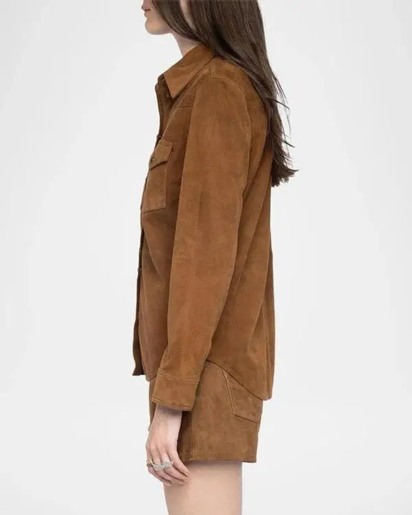 Zadig&Voltaire Thelma Suede Shirt