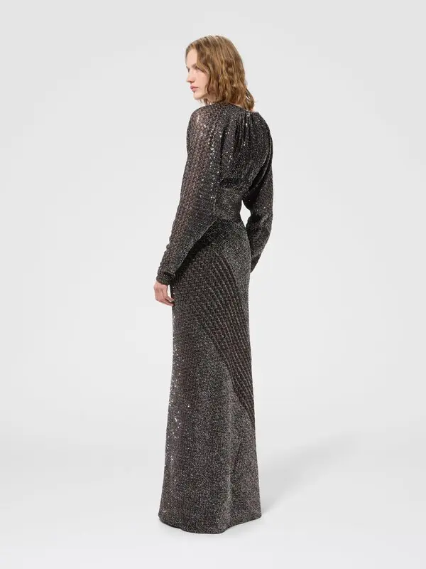 Missoni Long Dress With Sequins - Multicoloured