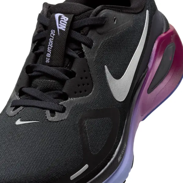 Nike Structure 26 Road Running Shoes - Black