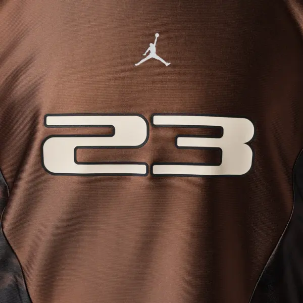 JORDAN Brooklyn Long-sleeve Jersey - Brown