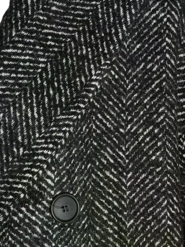 Antonelli Firenze Herringbone Double-breasted Coat