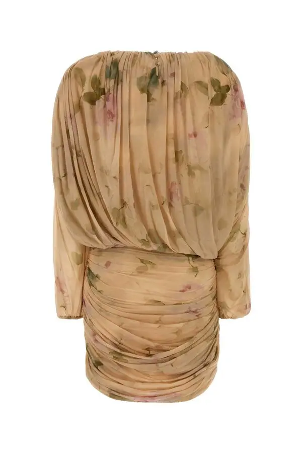 Magda Butrym Printed Jersey Dress - Multicolor