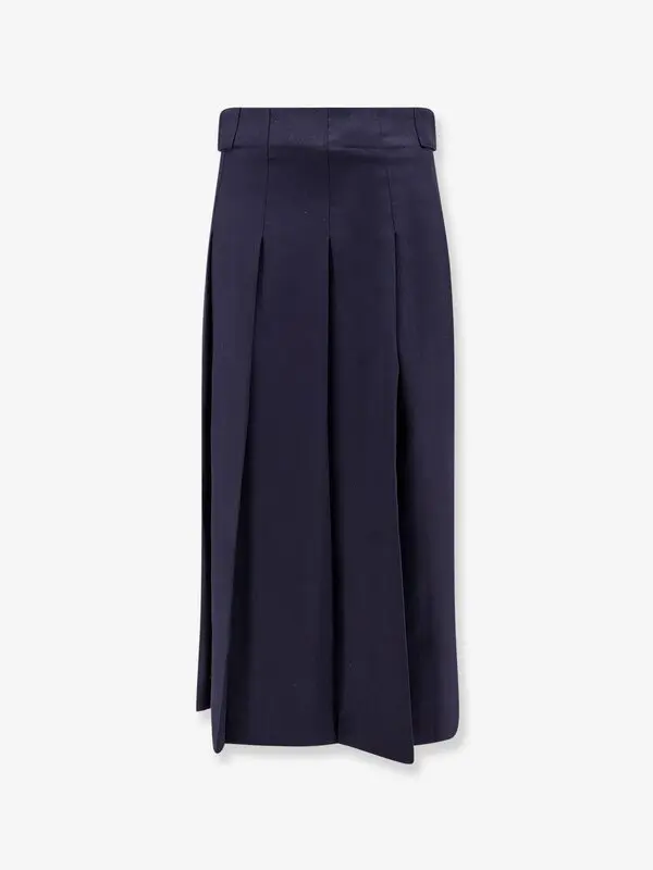 SEMICOUTURE Tempest Skirt In A Viscose And Virgin Wool Blend