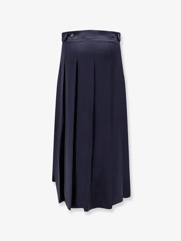 SEMICOUTURE Tempest Skirt In A Viscose And Virgin Wool Blend