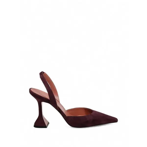 Amina Muaddi Shoes - Red