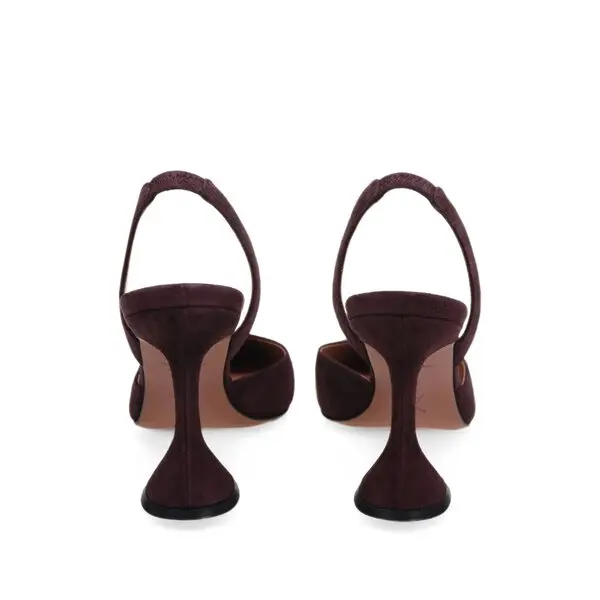 Amina Muaddi Shoes - Red