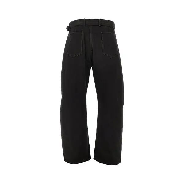 LEMAIRE Twisted' Denim Pants With Belt