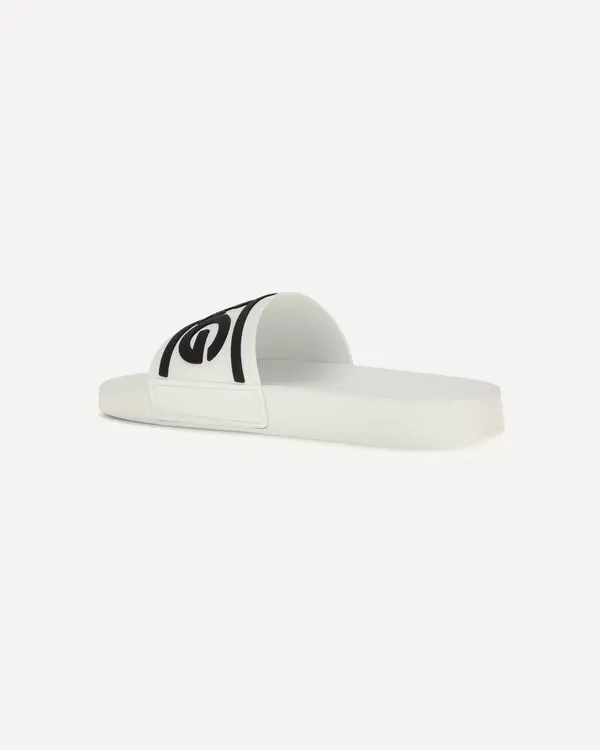 Dolce & Gabbana Logo Slide Sandals