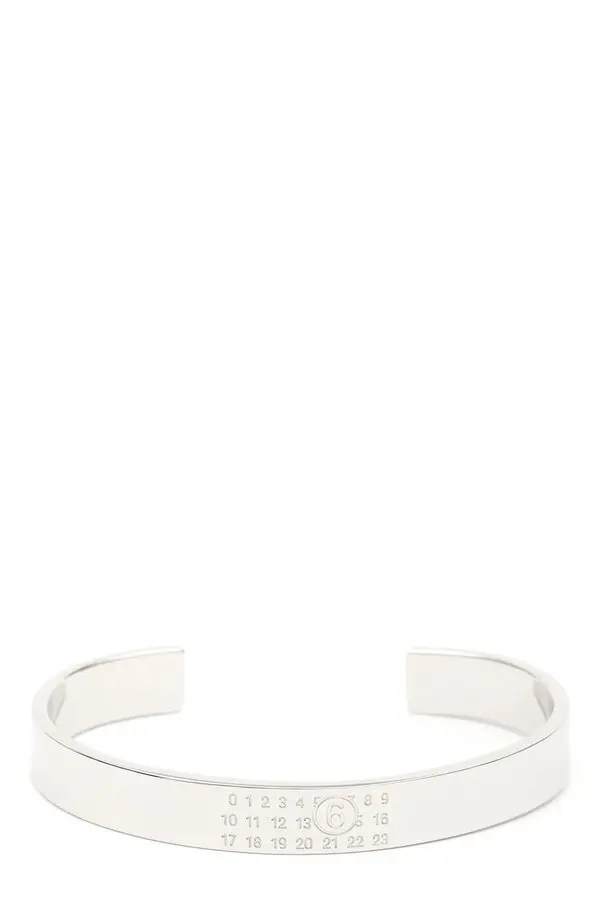 MAISON MARGIELA Numeric Minimal Signature' Bracelet - Silver