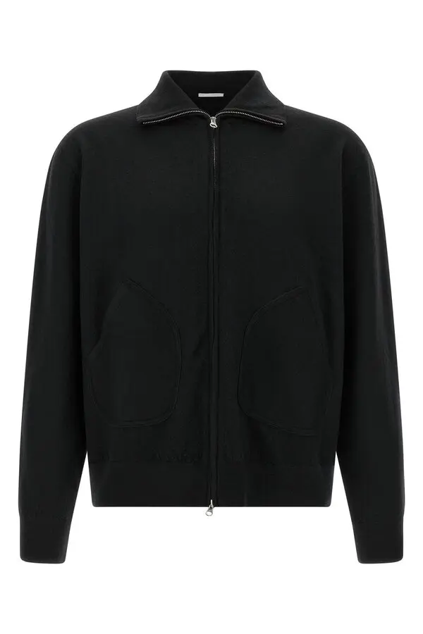 OLIVER LATTUGHI Wool Zip Sweater