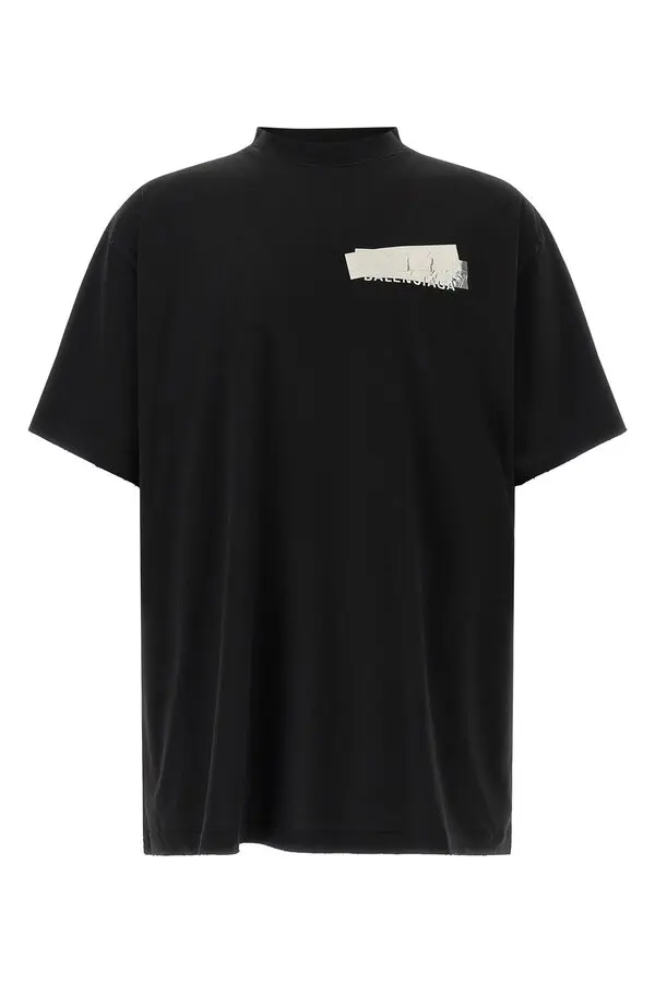 Balenciaga Silver Tape' T-shirt