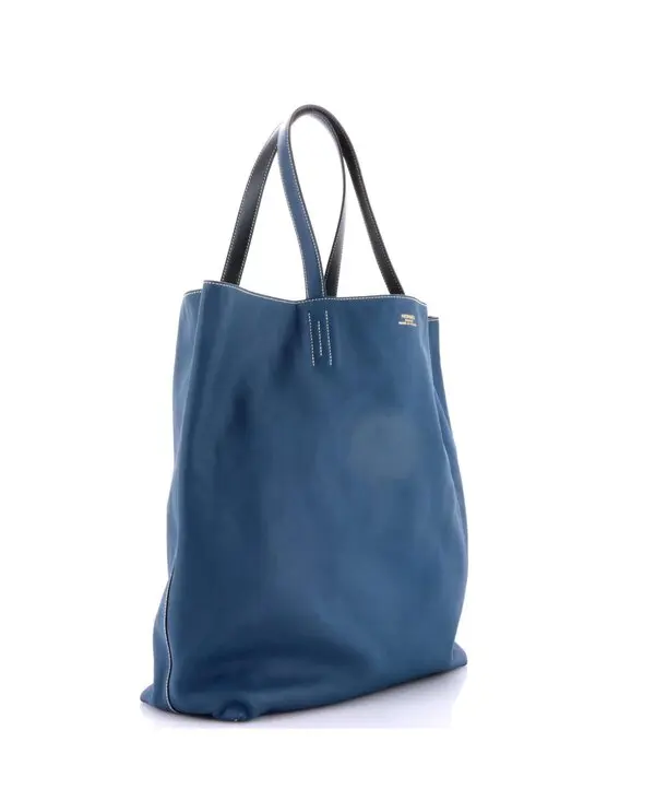 Hermès 45 Double Sens Tote Veau Sikkim