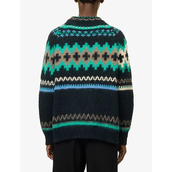 Paul Smith Fair-isle Alpaca-wool Jumper